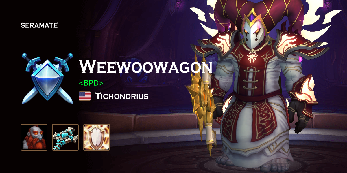 Weewoowagon @ Tichondrius (US) · Seramate · WoW PvP Leaderboards, Arena ...
