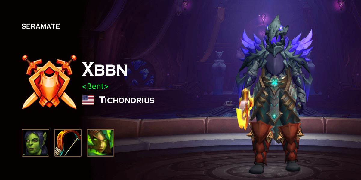 Xbbn @ Tichondrius (US) · Seramate · WoW PvP Leaderboards, Arena ...