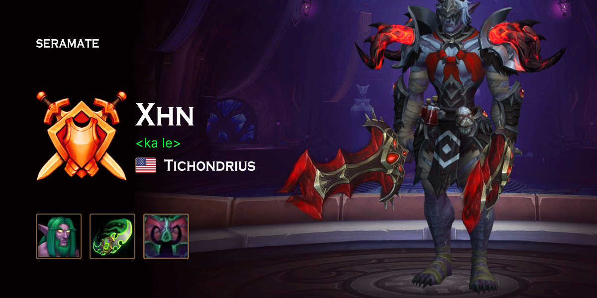 Xhn @ Tichondrius (US) · Seramate · WoW PvP Leaderboards, Arena ...