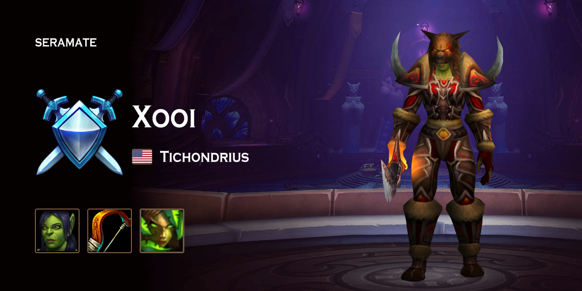 Xooi @ Tichondrius (US) · Seramate · WoW PvP Leaderboards, Arena ...