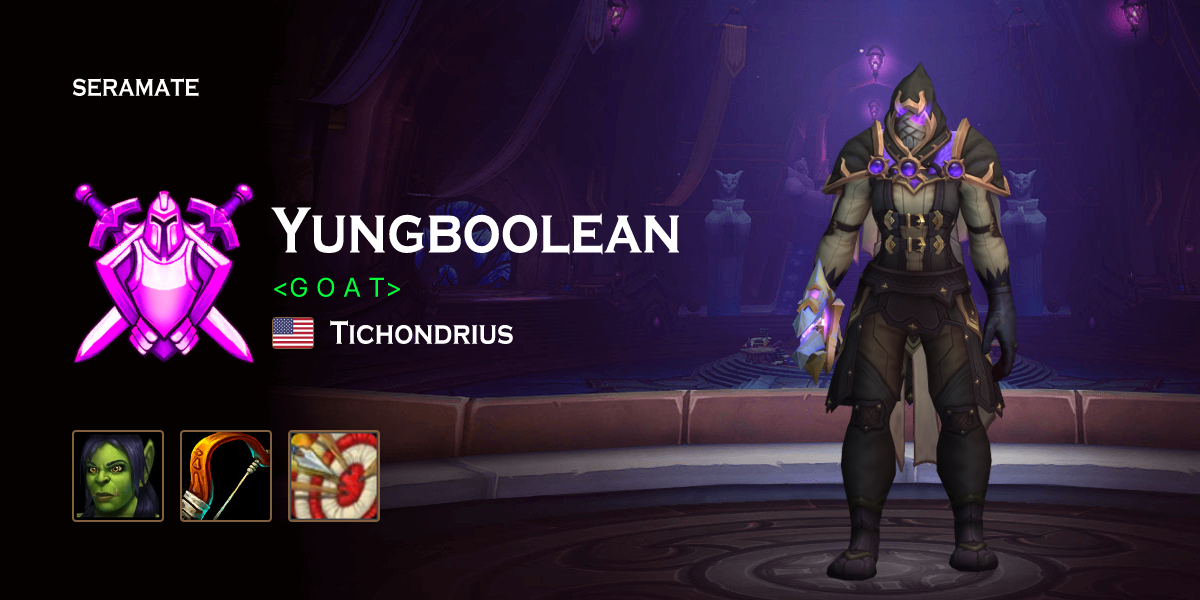 Yungboolean @ Tichondrius (US) · Seramate · WoW PvP Leaderboards, Arena ...