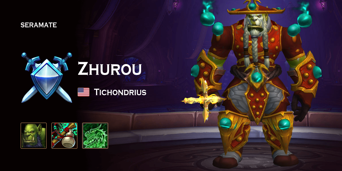 Zhurou @ Tichondrius (US) · Seramate · WoW PvP Leaderboards, Arena ...