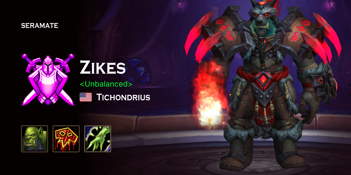 Zikes @ Tichondrius (US) · Seramate · WoW PvP Leaderboards, Arena ...