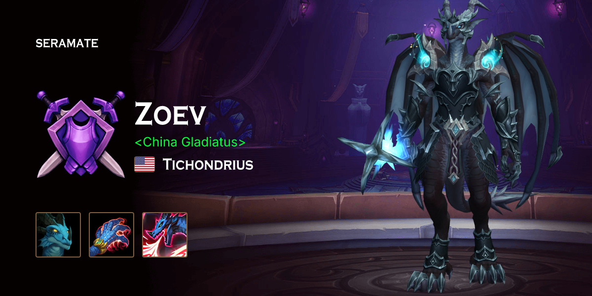 Zoev @ Tichondrius (US) · Seramate · WoW PvP Leaderboards, Arena ...