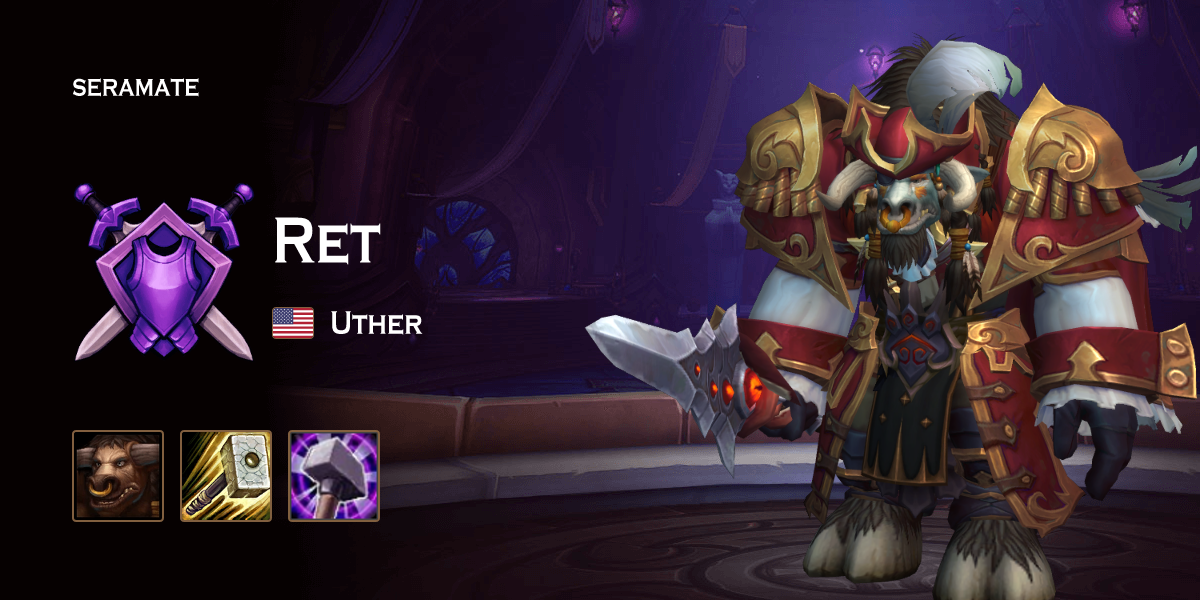 Ret @ Uther (US) · Seramate · WoW PvP Leaderboards, Arena Activity ...