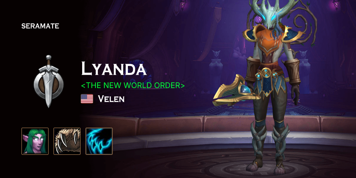 Lyanda @ Velen (US) · Seramate · WoW PvP Leaderboards, Arena Activity ...