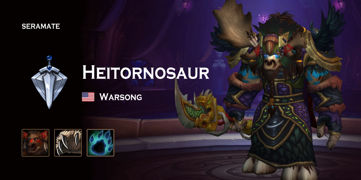 Heitornosaur @ Warsong (US) · Seramate · WoW PvP Leaderboards, Arena ...
