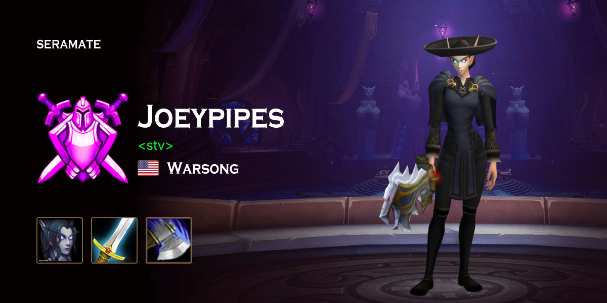 Joeypipes @ Warsong (US) · Seramate · WoW PvP Leaderboards, Arena ...