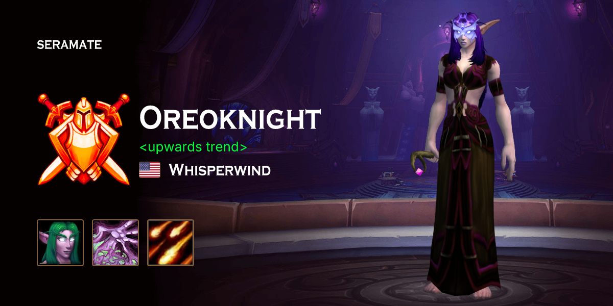 Oreoknight @ Whisperwind (US) · Seramate · WoW PvP Leaderboards, Arena ...