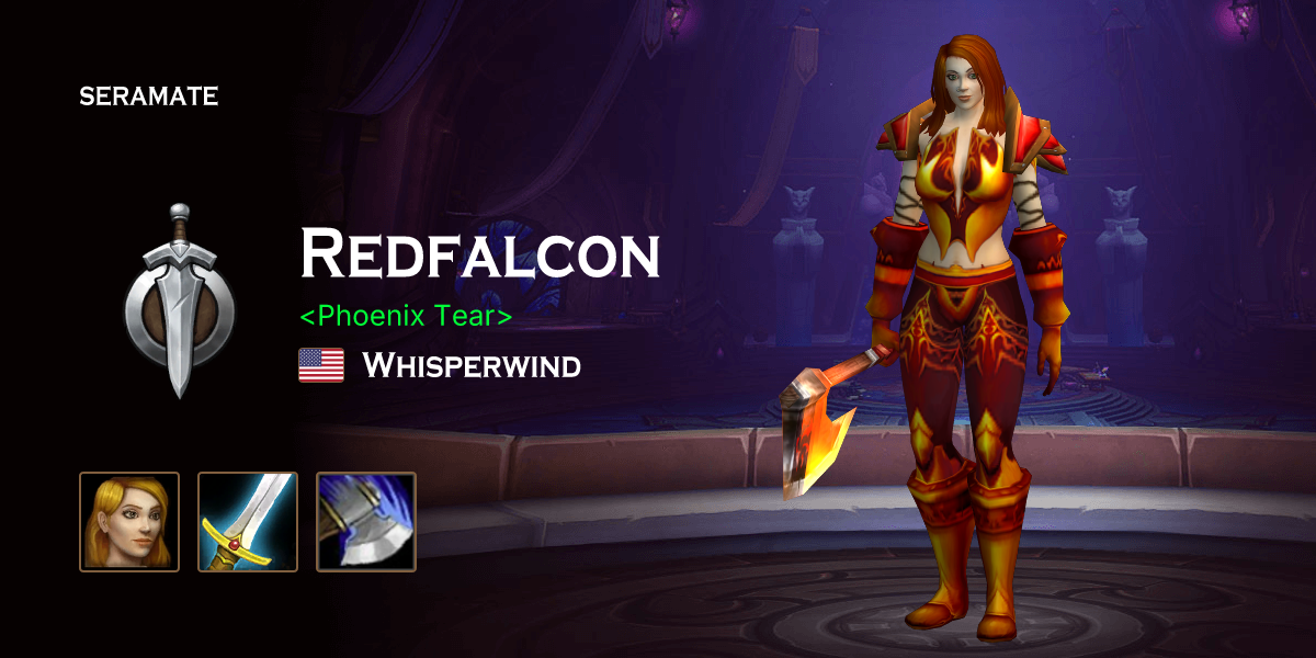 Redfalcon @ Whisperwind (US) · Seramate · WoW PvP Leaderboards, Arena ...