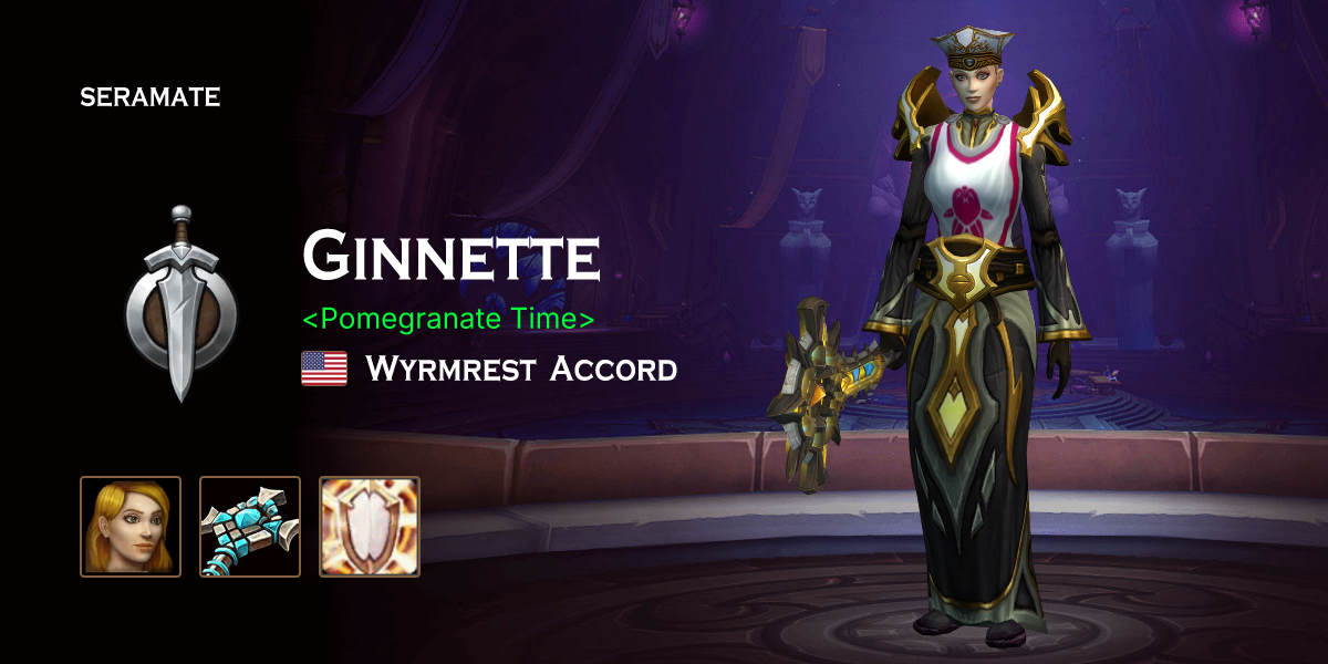 Ginnette @ Wyrmrest Accord (US) · Seramate · WoW PvP Leaderboards ...