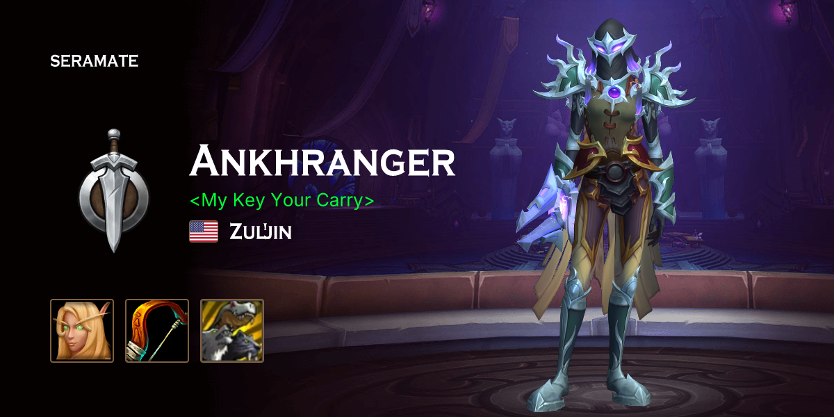 Ankhranger @ Zul'jin (US) · Seramate · WoW PvP Leaderboards, Arena ...