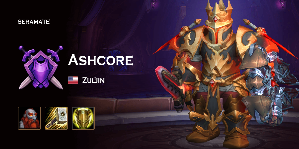 Ashcore @ Zul'jin (US) · Seramate · WoW PvP Leaderboards, Arena ...