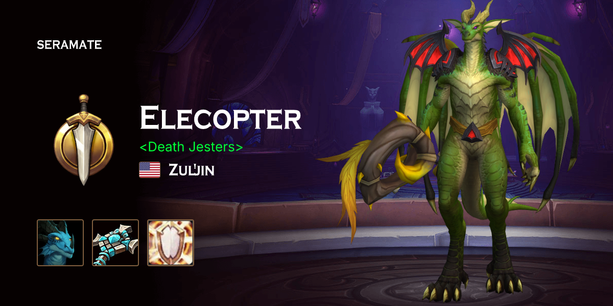 Elecopter @ Zul'jin (US) · Seramate · WoW PvP Leaderboards, Arena ...