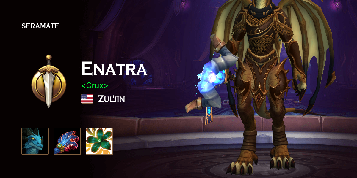 Enatra @ Zul'jin (US) · Seramate · WoW PvP Leaderboards, Arena Activity ...