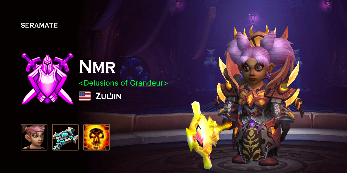 Nmr @ Zul'jin (US) · Seramate · WoW PvP Leaderboards, Arena Activity ...