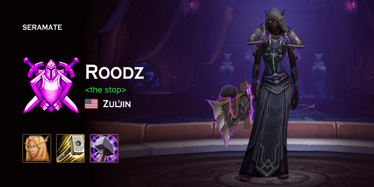 Roodz @ Zul'jin (US) · Seramate · WoW PvP Leaderboards, Arena Activity ...