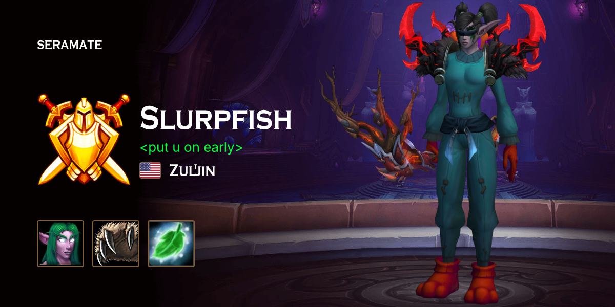 Slurpfish @ Zul'jin (US) · Seramate · WoW PvP Leaderboards, Arena ...