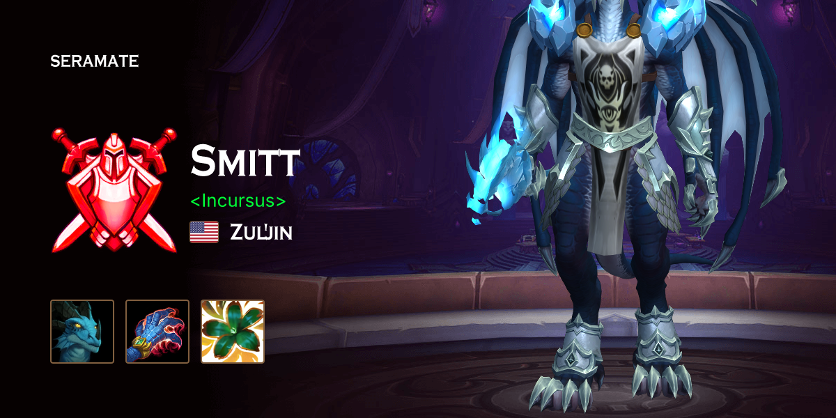 Smitt @ Zul'jin (US) · Seramate · WoW PvP Leaderboards, Arena Activity ...