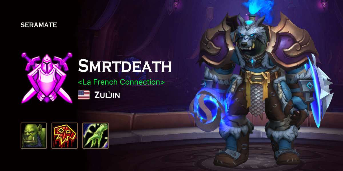 Smrtdeath @ Zul'jin (US) · Seramate · WoW PvP Leaderboards, Arena ...
