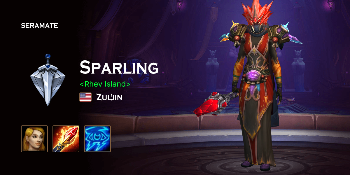 Sparling @ Zul'jin (US) · Seramate · WoW PvP Leaderboards, Arena ...