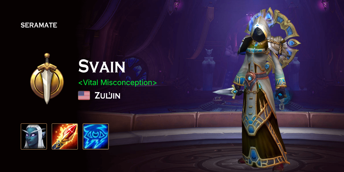 Svain @ Zul'jin (US) · Seramate · WoW PvP Leaderboards, Arena Activity ...