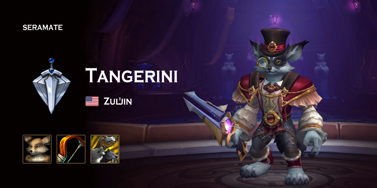 Tangerini @ Zul'jin (US) · Seramate · WoW PvP Leaderboards, Arena ...