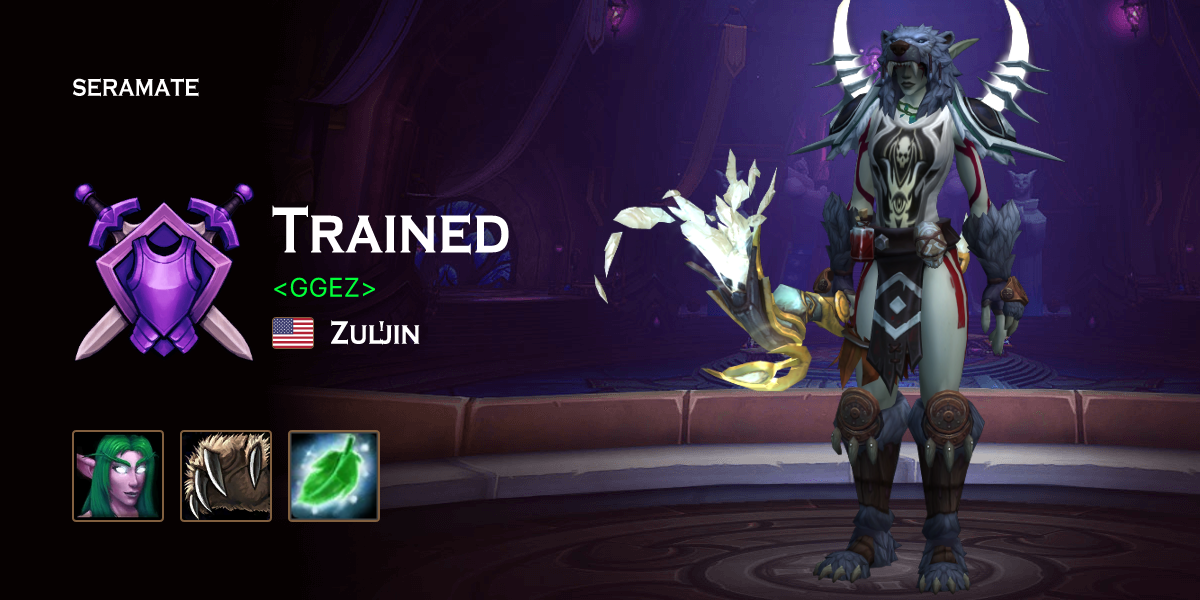 Trained @ Zul'jin (US) · Seramate · WoW PvP Leaderboards, Arena ...