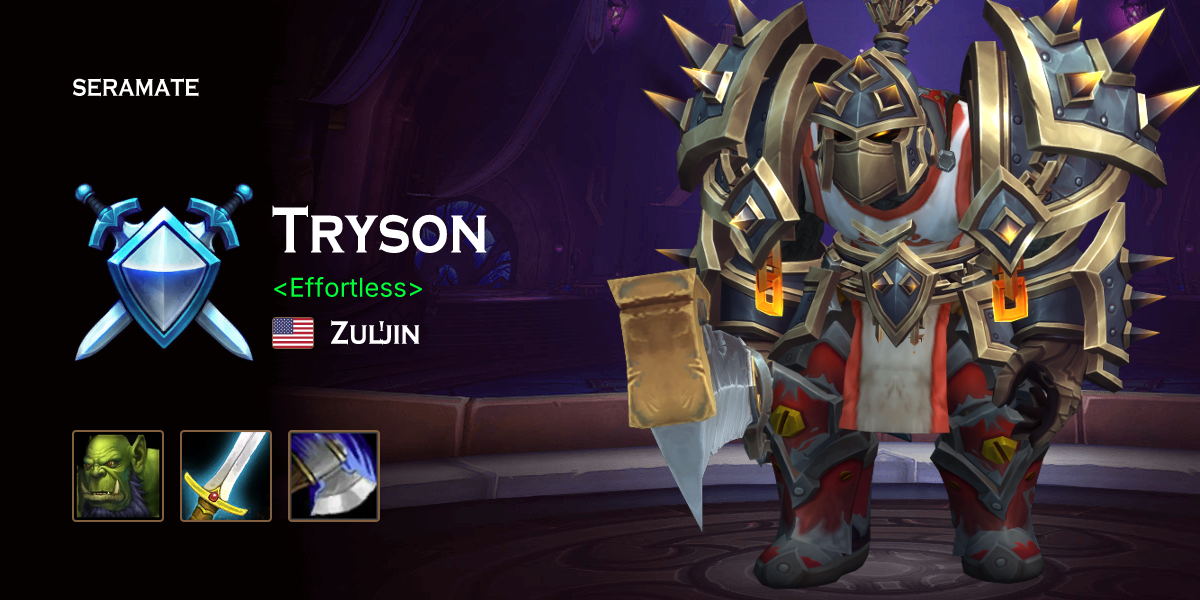 Tryson @ Zul'jin (US) · Seramate · WoW PvP Leaderboards, Arena Activity ...