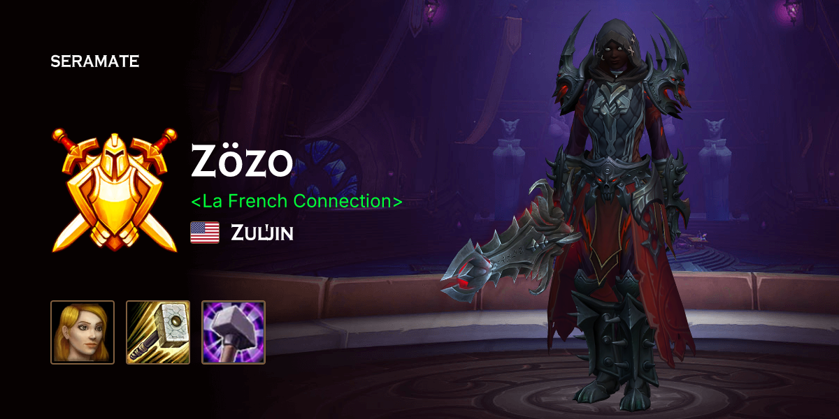 Zözo @ Zul'jin (US) · Seramate · WoW PvP Leaderboards, Arena Activity ...