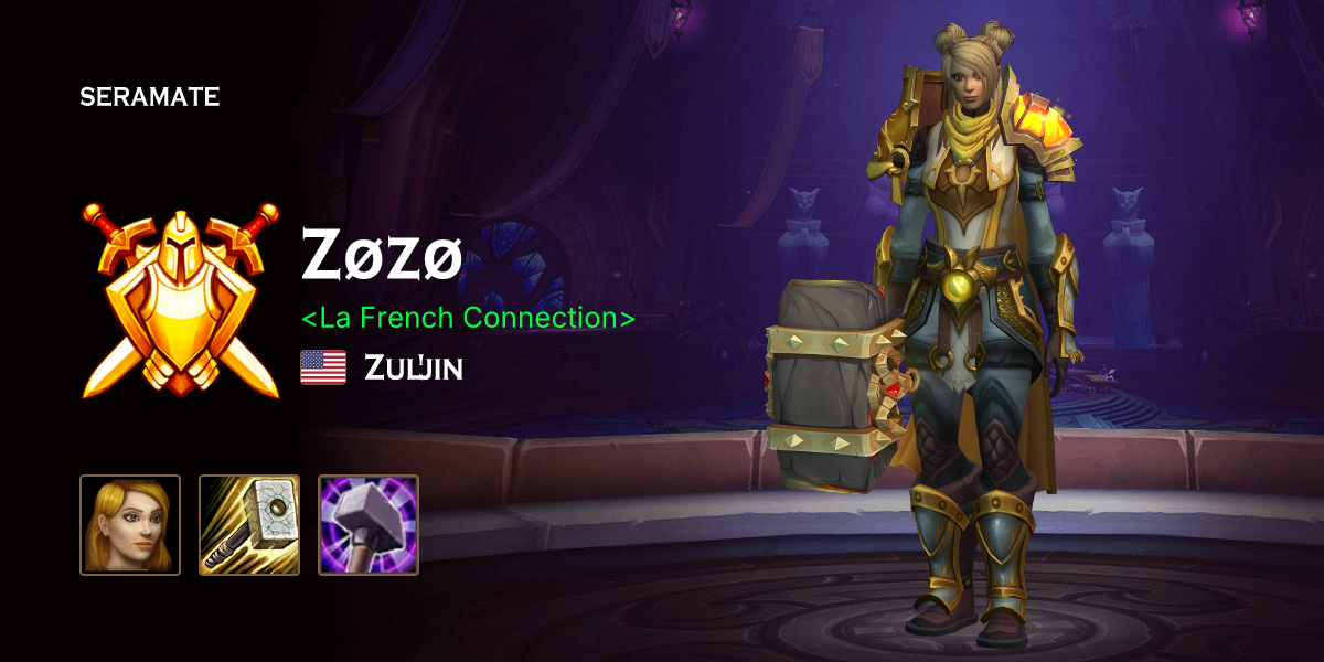 Zøzø @ Zul'jin (US) · Seramate · WoW PvP Leaderboards, Arena Activity ...