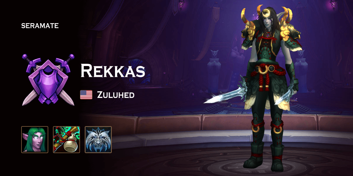 Rekkas @ Zuluhed (US) · Seramate · WoW PvP Leaderboards, Arena Activity ...